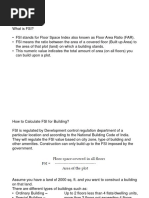 FSI FAR Premium Calculations Mumbai DCPR 2034 | PDF