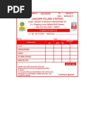 Diesel Receipt from Anuradha Gas Station | PDF
