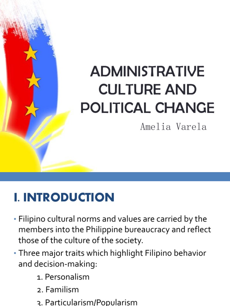 Different Faces of Filipino Administrative Culture PDF | PDF | Civil ...