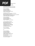 Emotional Farewell Poem: Not Goodbye | PDF