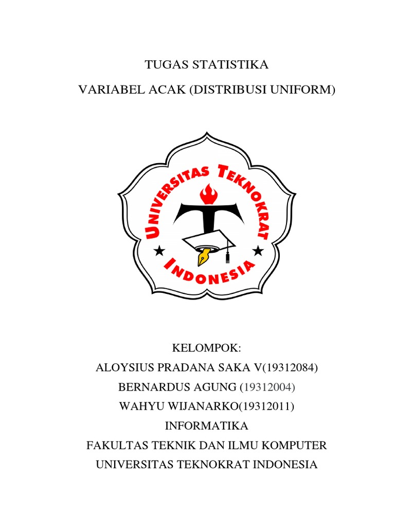 Distribusi Uniform dalam Variabel Acak | PDF