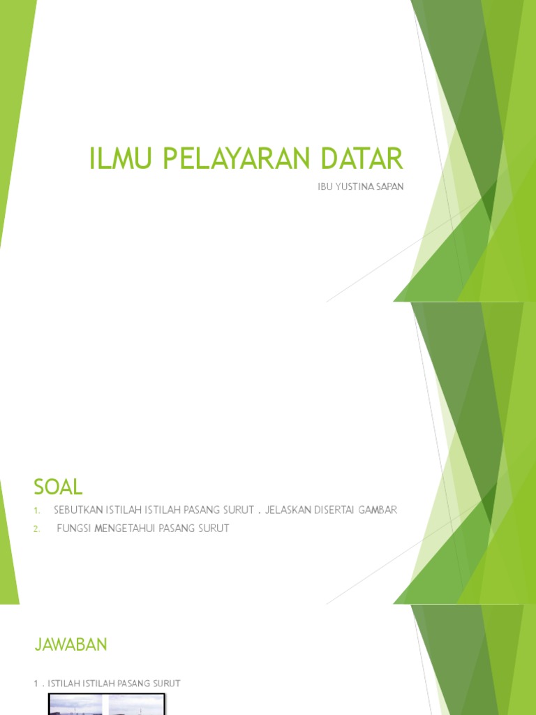 Ilmu Pelayaran Datar | PDF