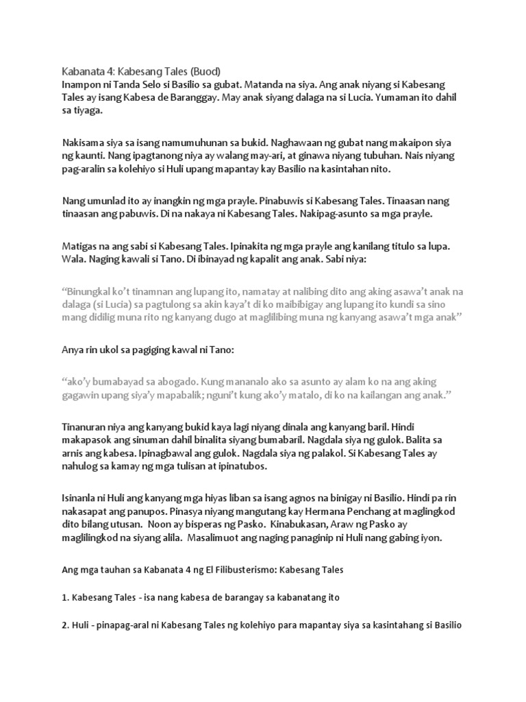 Kabanata 4 | PDF