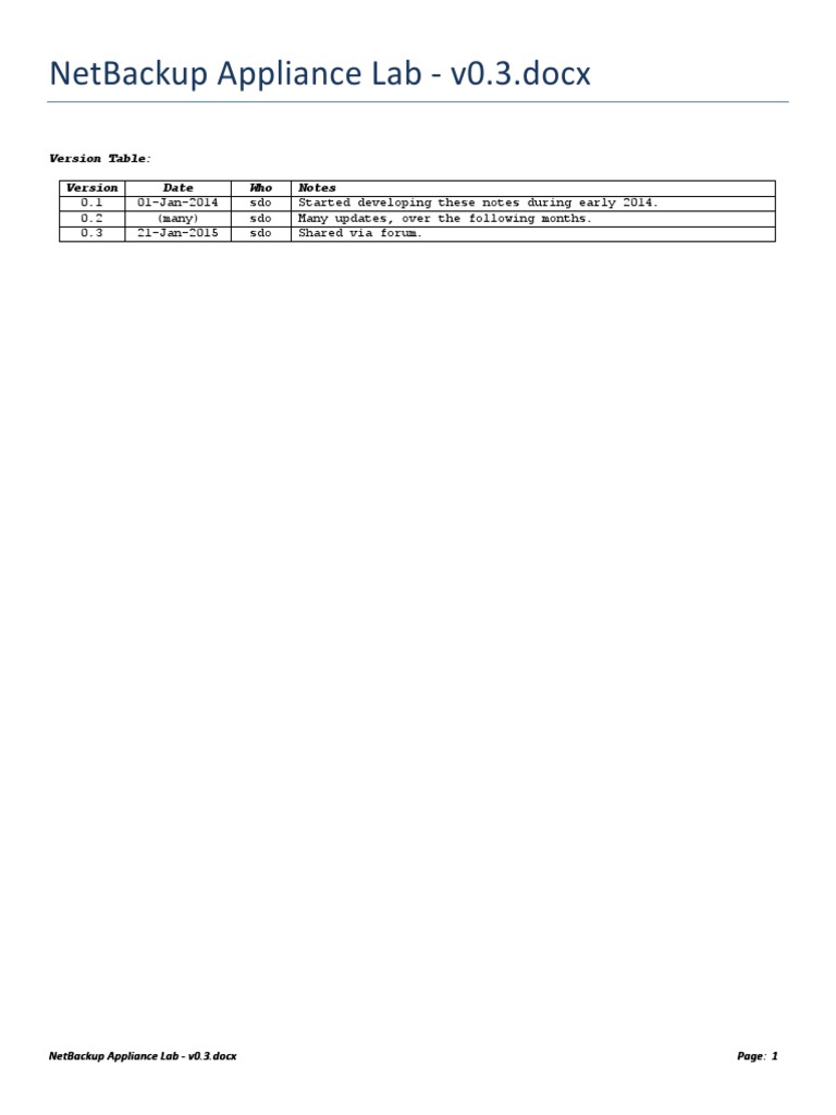 NetBackup Appliance Setup Guide | PDF | Virtual Machine | Superuser