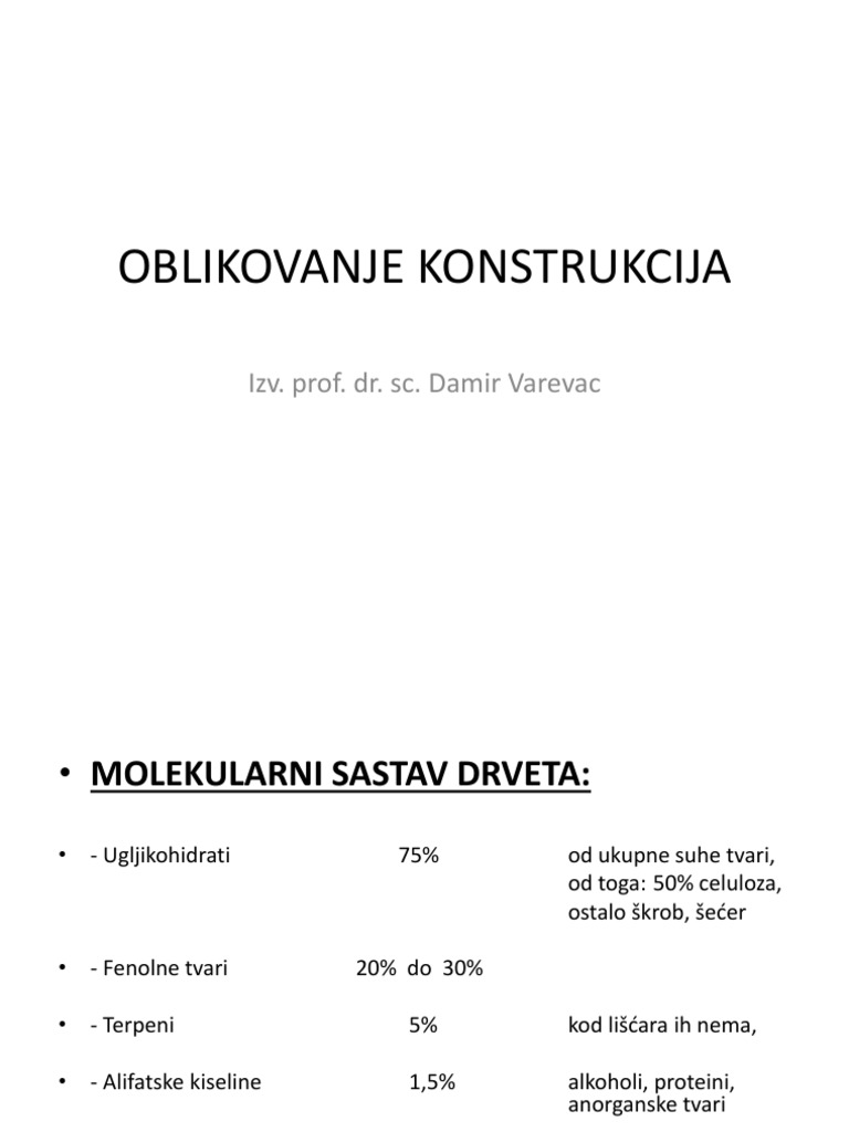8 Drvene Konstrukcije | PDF