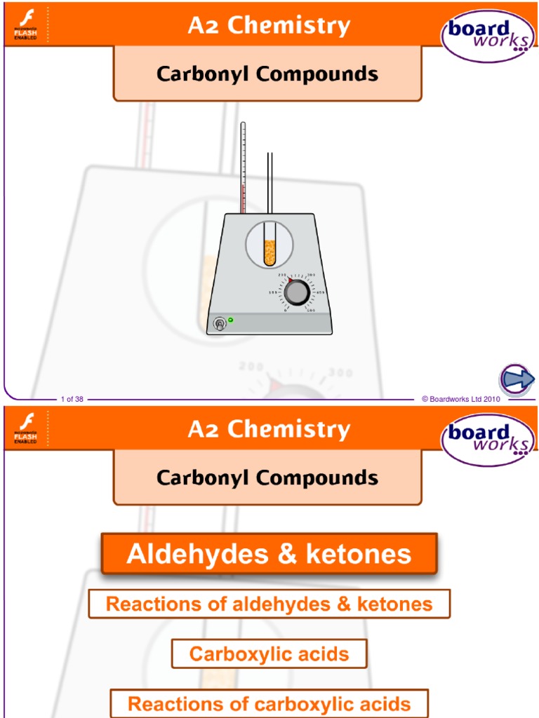 Carbonyl Compounds | PDF | Ketone | Functional Group