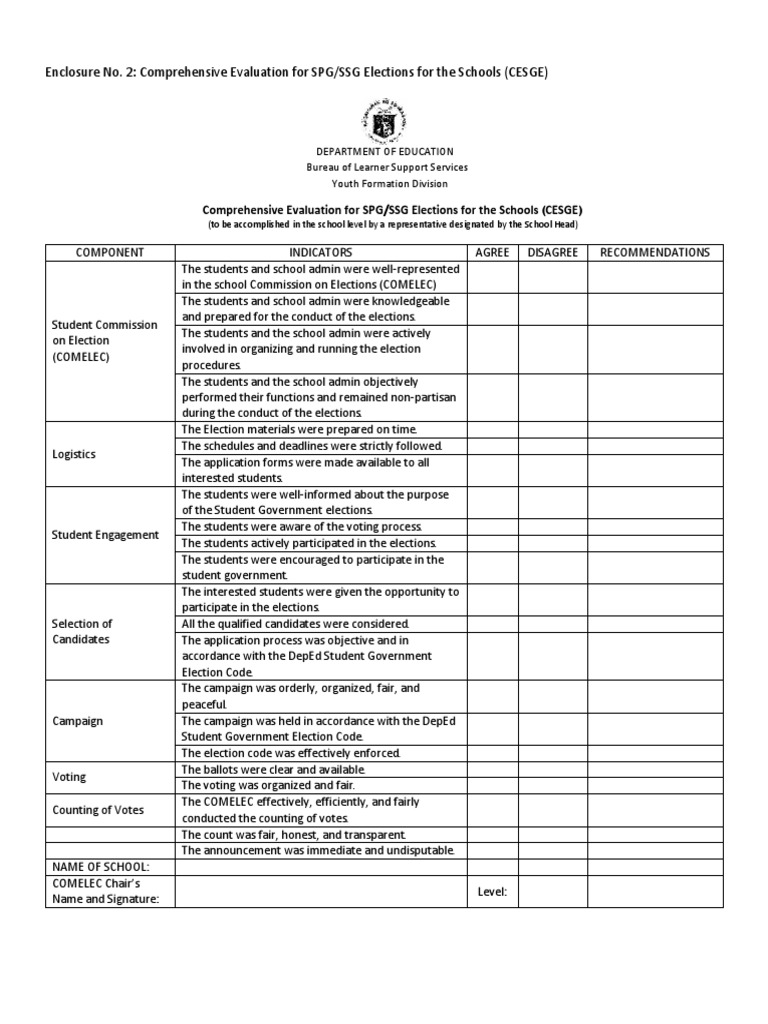 ssg-spg-election-forms | Voting | Elections