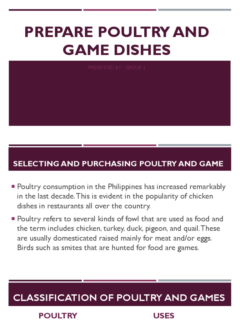 Poultry Pdf Poultry Chicken