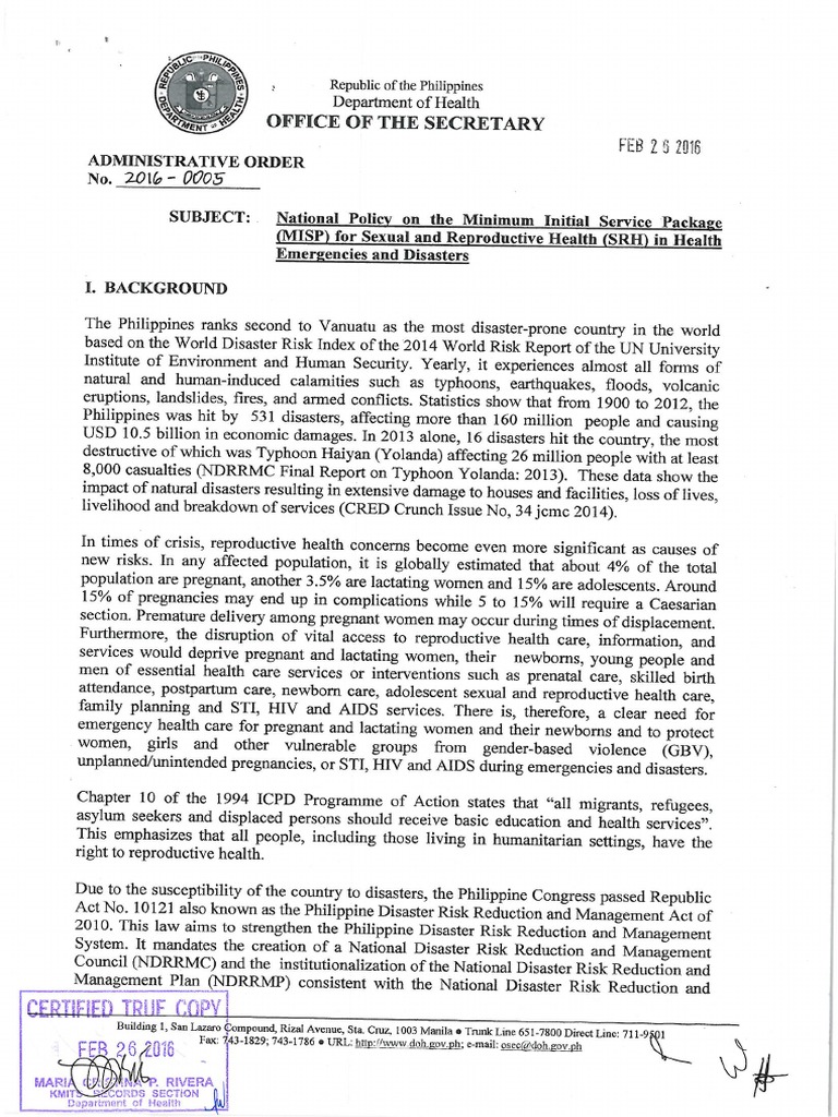Ao 2016-0005 PDF | PDF