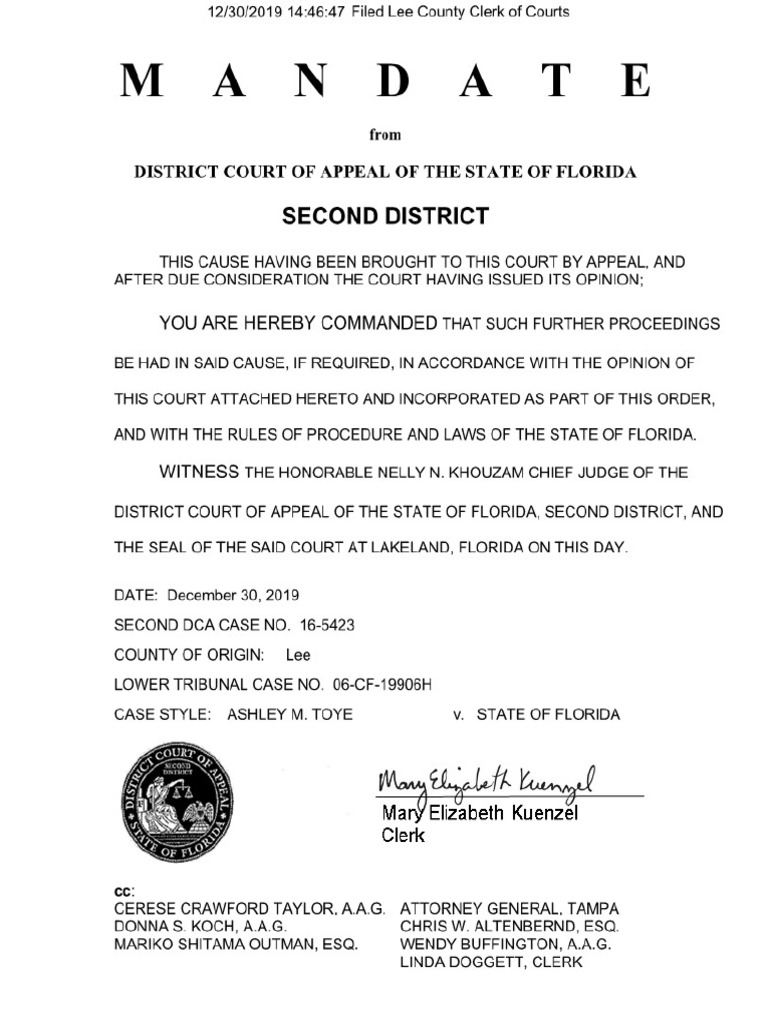 Ashley Toye Reversal | PDF