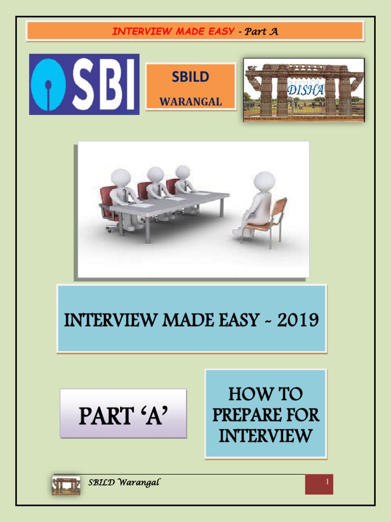 Interview Preparation Guide 2019 | PDF | Financial Inclusion | Reserve ...