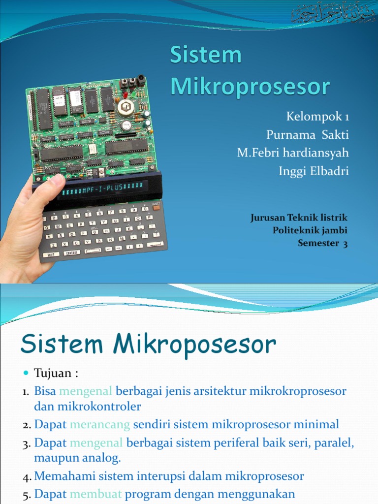 Sistem-Mikroprosesor-I-Listrik-Dan-Tugas-Kelompok 1 Pak Mahmud Idris | PDF | Bisnis | Komputer