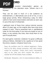 Theatresports | PDF | Improvisation