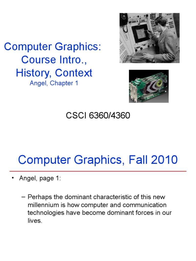 10 1 Introduction | PDF | Computer Graphics | Graphics Processing Unit