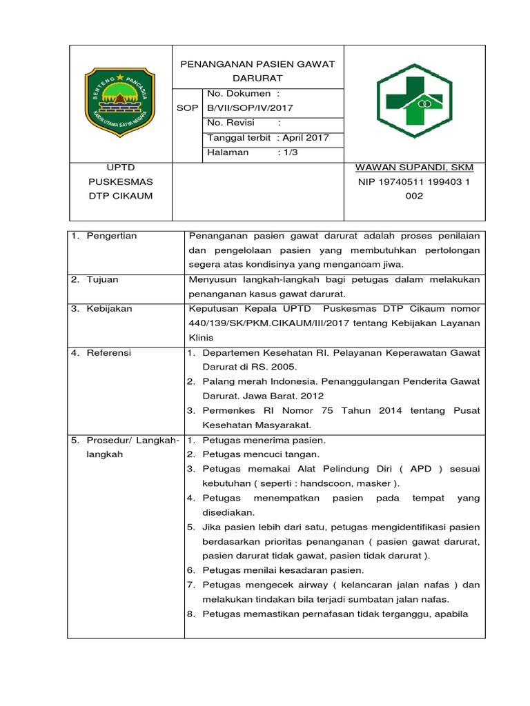 Sop Gadar | PDF | Pengembangan Diri | Sains & Matematika