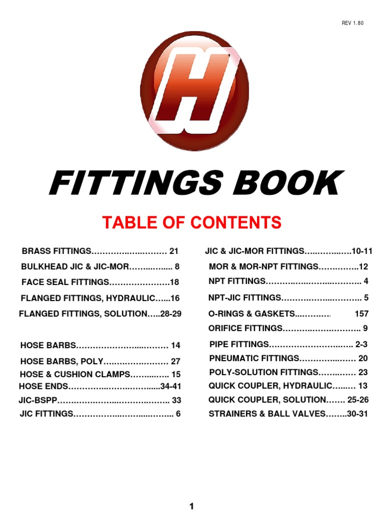 Fittings Book | PDF | Pipe (Fluid Conveyance) | Home Appliance