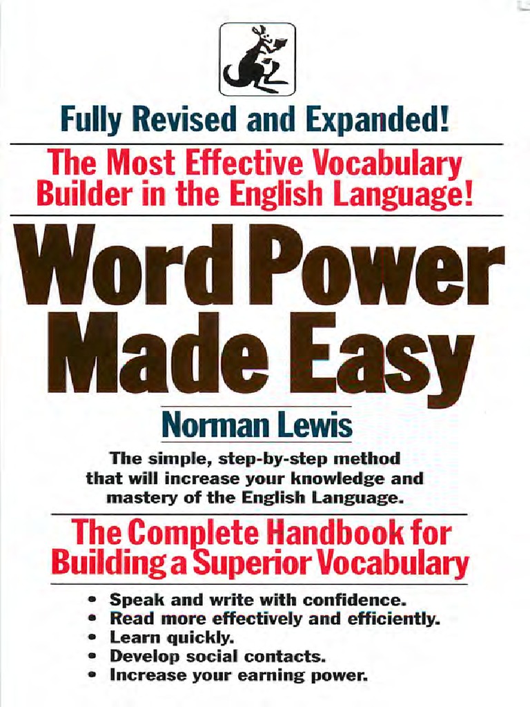 Word Power Made Easy PDF | PDF