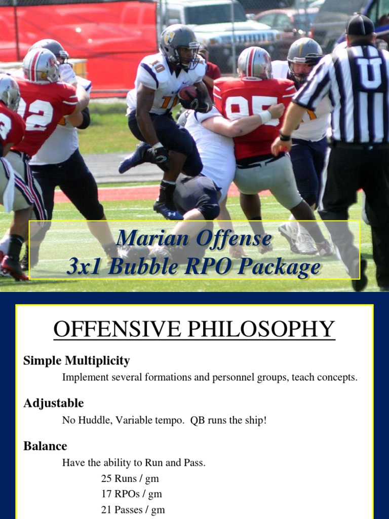 3x1 Bubble RPO Package - Andy Mitchel - Marian Univ | PDF | Teams ...
