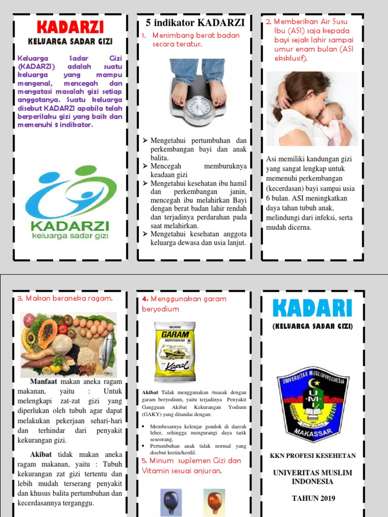LEAFLET Kadarzi | PDF