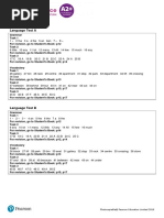 Gold Experience A2 Unit 1 | PDF