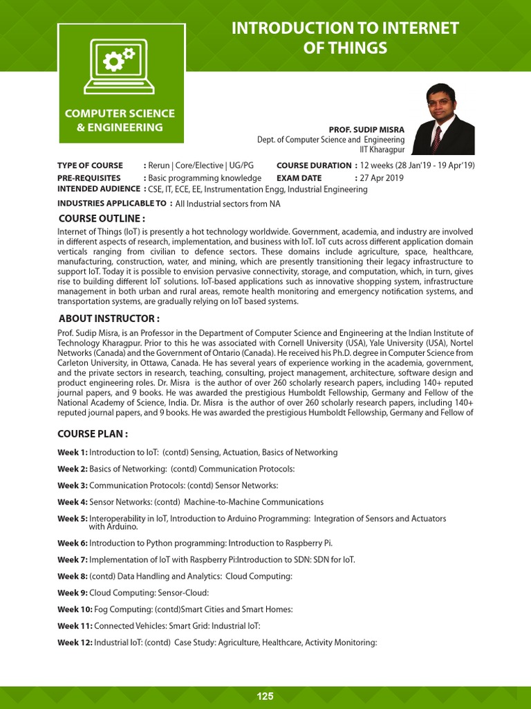 IIoT Syllabus | Download Free PDF | Internet Of Things | Digital Technology