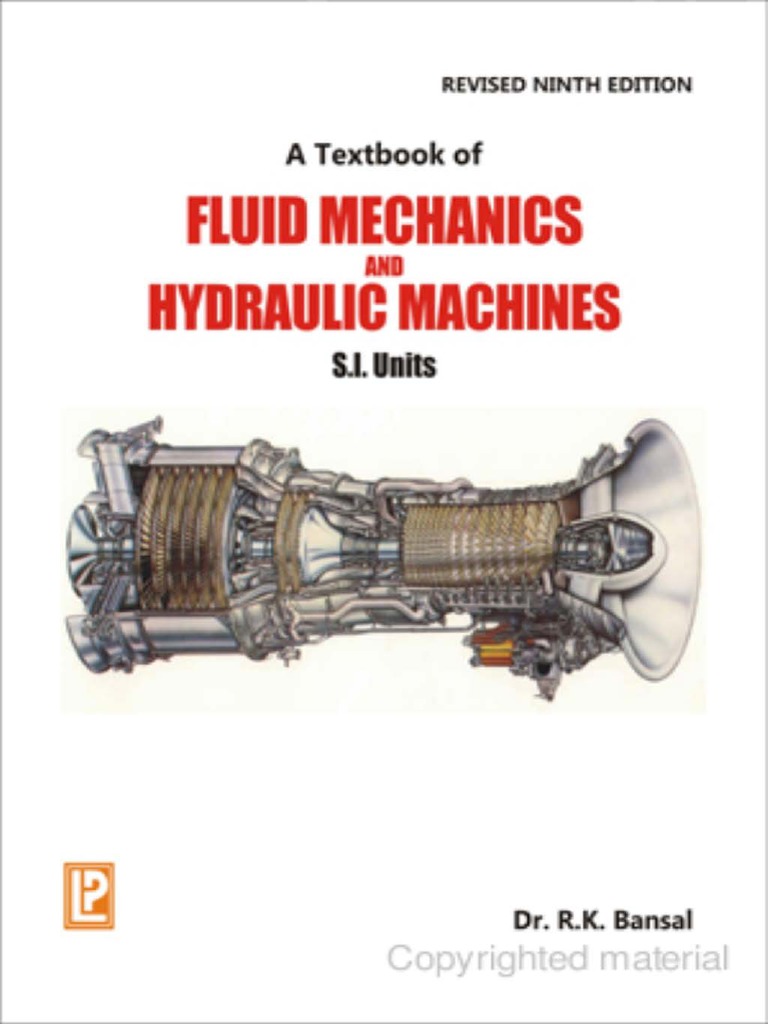 R.K. Bansal - A Textbook of Fluid Mechanics and Hydraulic Machines 9th Revised Edition SI Units ...