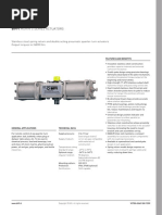 SPS & SPD Series Actuators Overview | PDF | Valve | Actuator