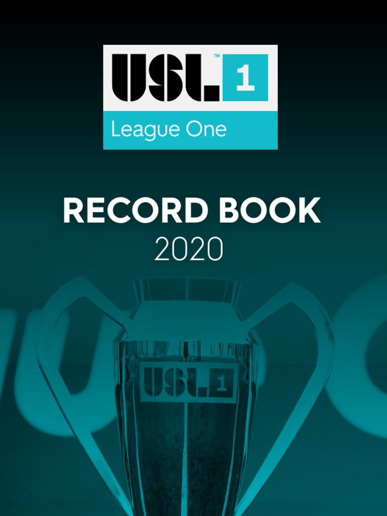 USL League One 2020 Record Book | PDF | Summer Sports | Major League Soccer