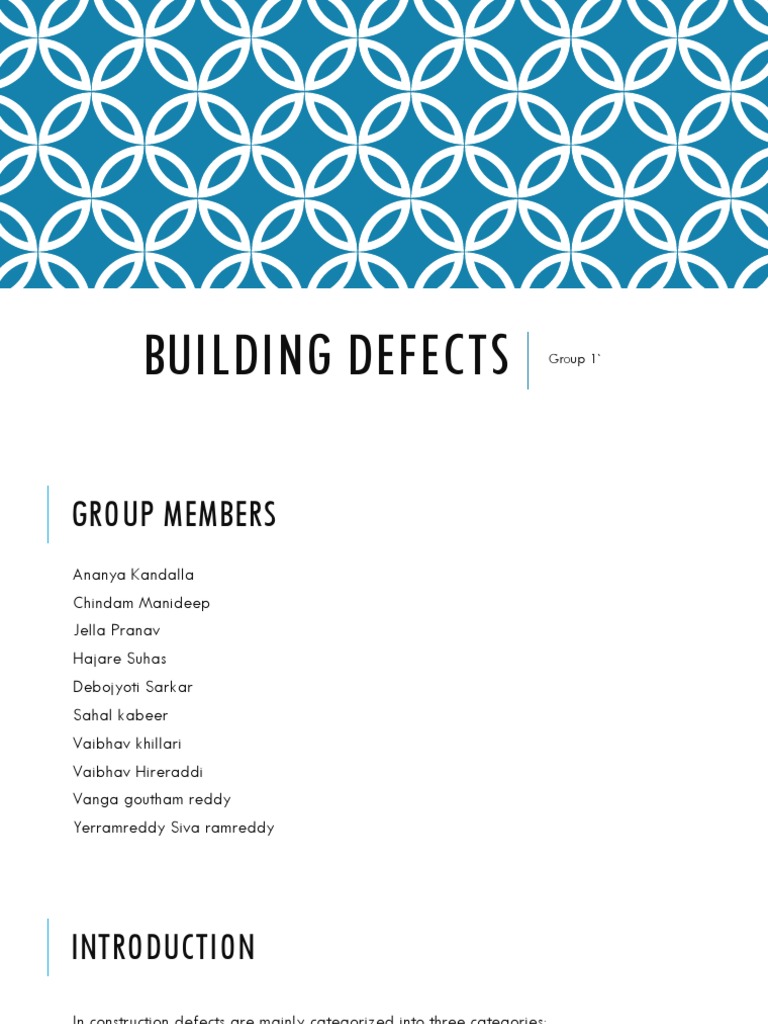 Building Defects | PDF | Fracture | Creep (Deformation)