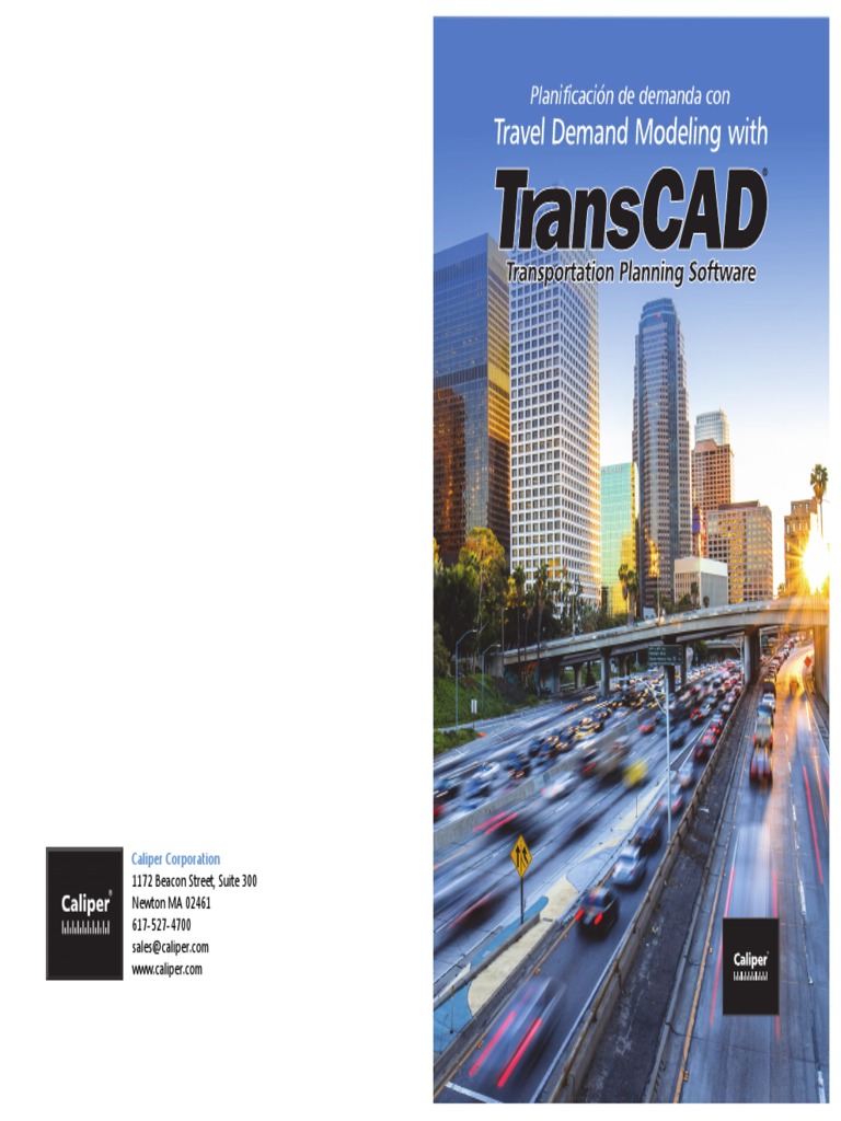 TransCAD Brochure Spanish 2017 - Impresion | PDF | Sistema de ...