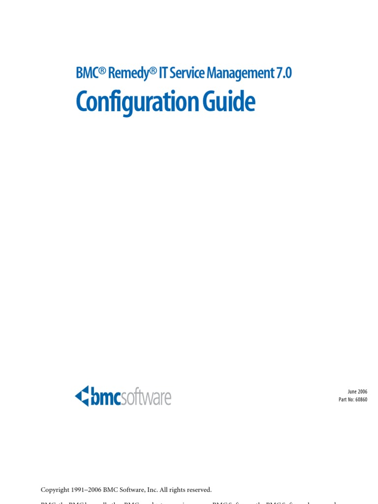 ITSM Config Guide 700 | PDF | It Service Management | Application ...