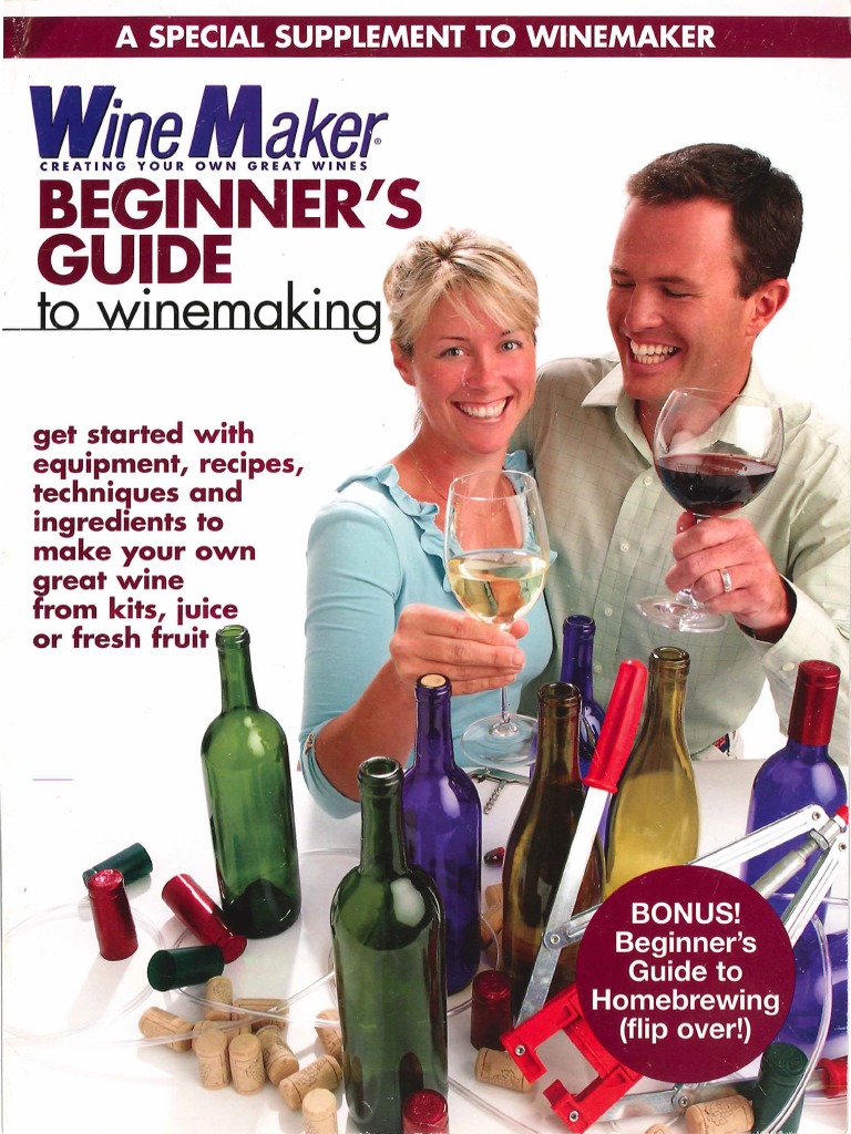 BYO - Wine Maker - Beginner's Guide To Win - 2004 PDF | PDF ...