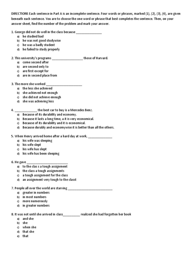 Structure And Written Paper Jan 20 Pdf