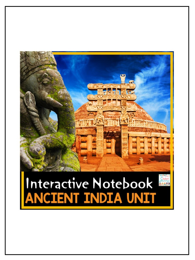 Ancient India Interactive Notebook | PDF