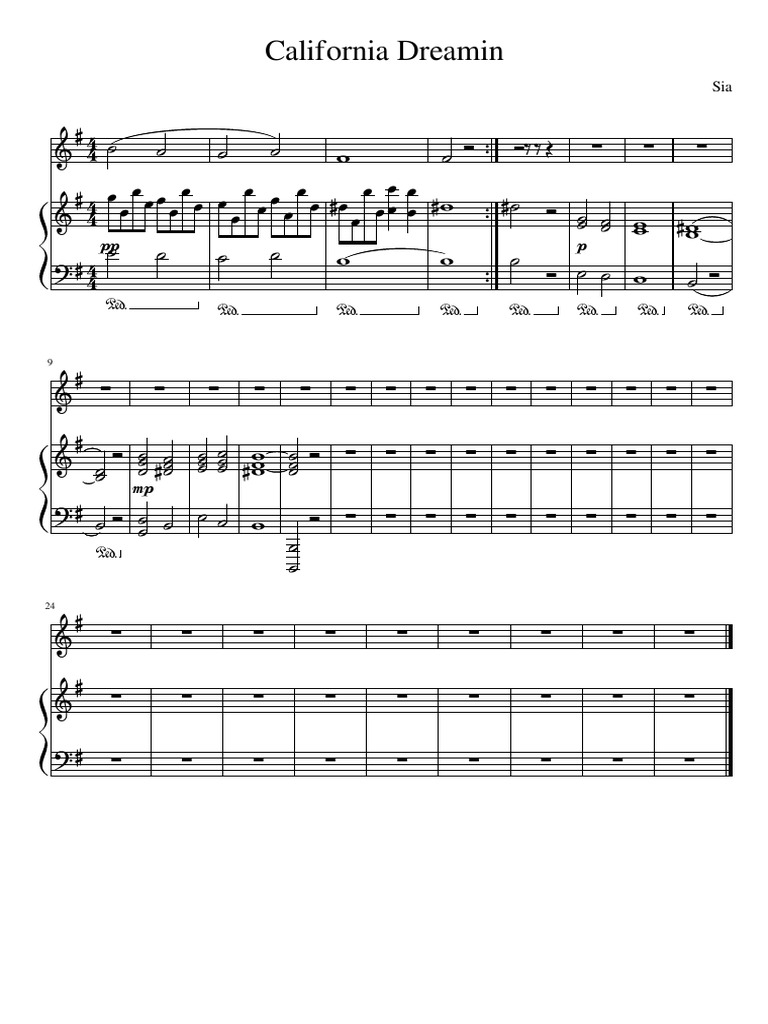 California Dreamin | PDF