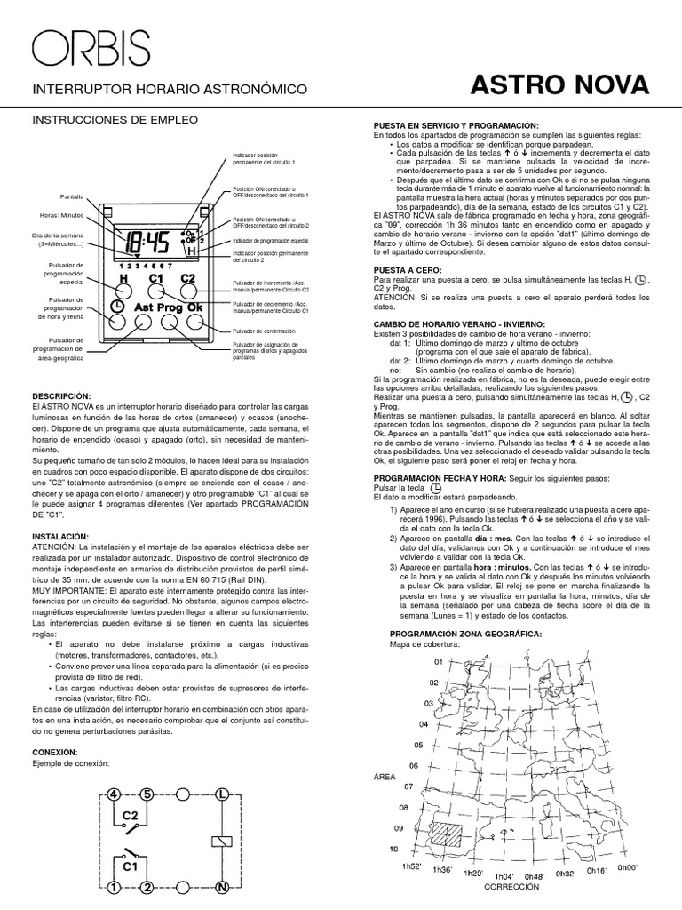 Interruptor ASTRO NOVA | PDF | Science | Astronomía