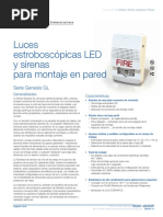 Sirena Estroboscópica Edwards | PDF | Diodo emisor de luz | Corriente ...