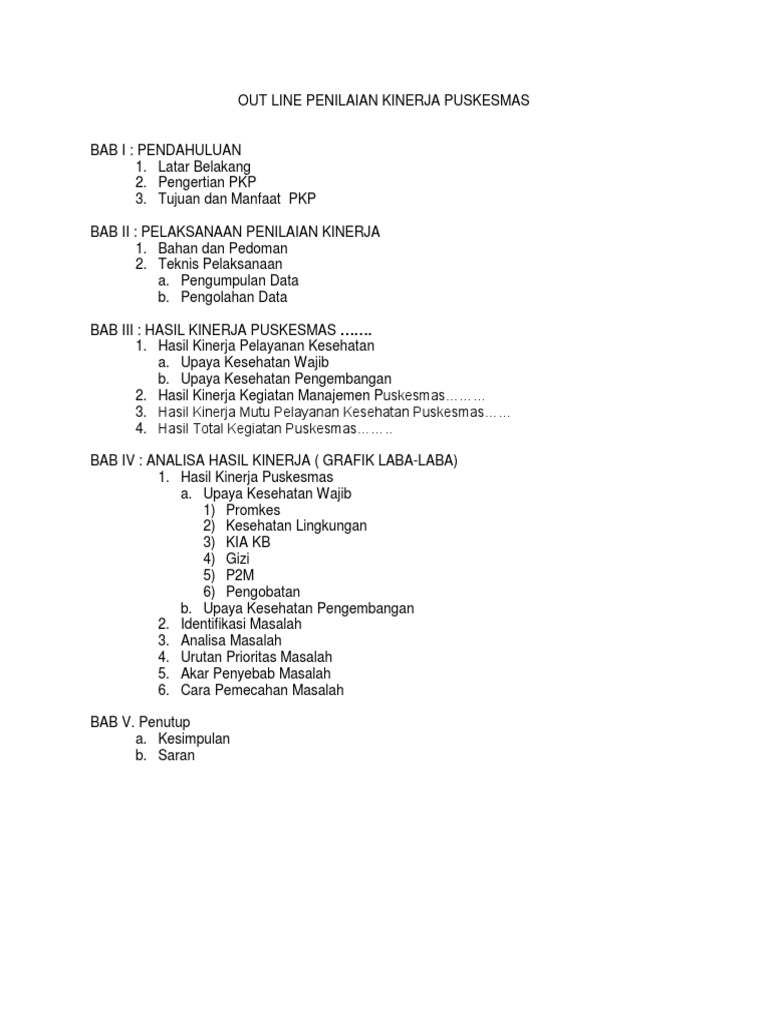 Outline PKP | PDF