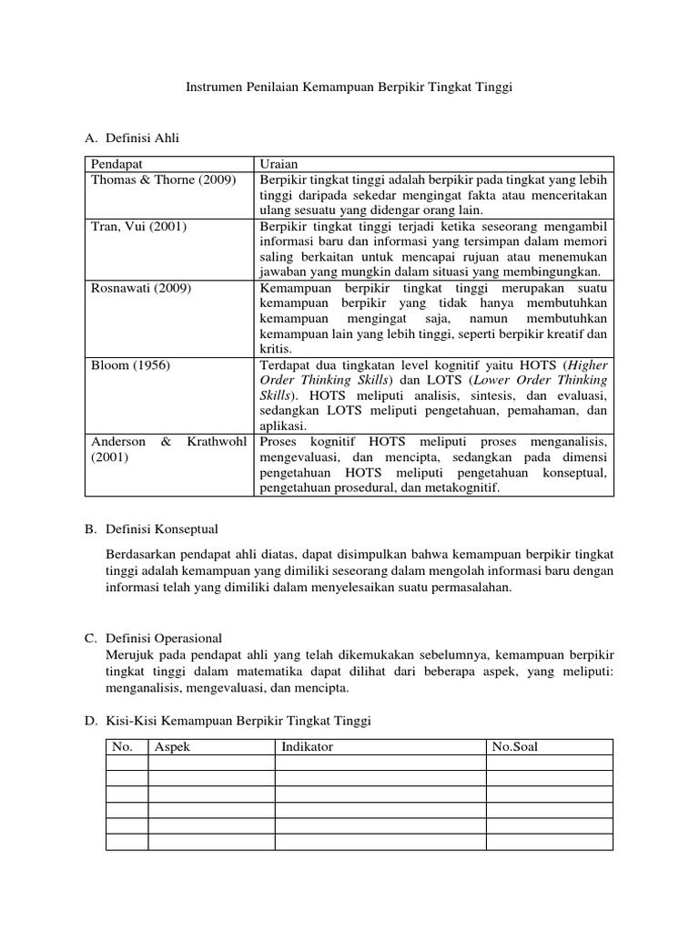 Definisi Konseptual | PDF