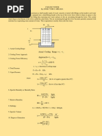 Condenser Calculation | PDF