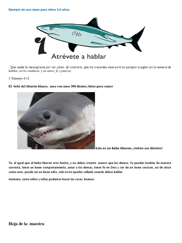 Clase Timoteo Es Animado | PDF | Salud y bienestar