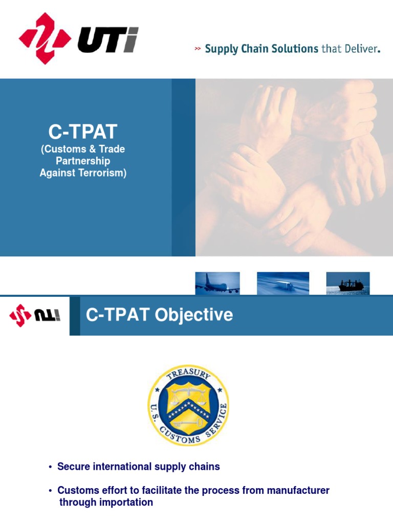 C-TPAT Slides | PDF | Physical Security | Customs