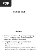 Cold & Cough, Rhinitis - Kelompok 2 - Modul Pernapasan B | PDF