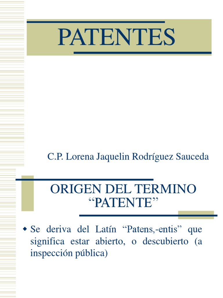 Guía Completa sobre Patentes en México | PDF | Patentar | Business