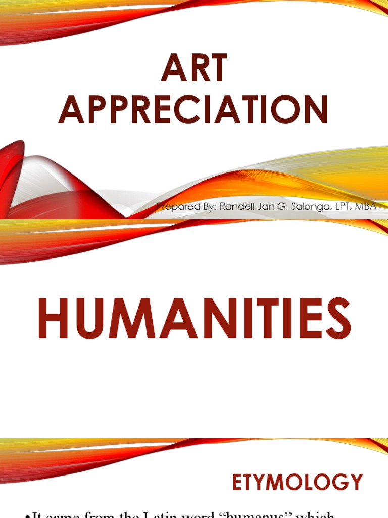 ART APPRECIATION Lesson 1 | PDF | Color | Art Media