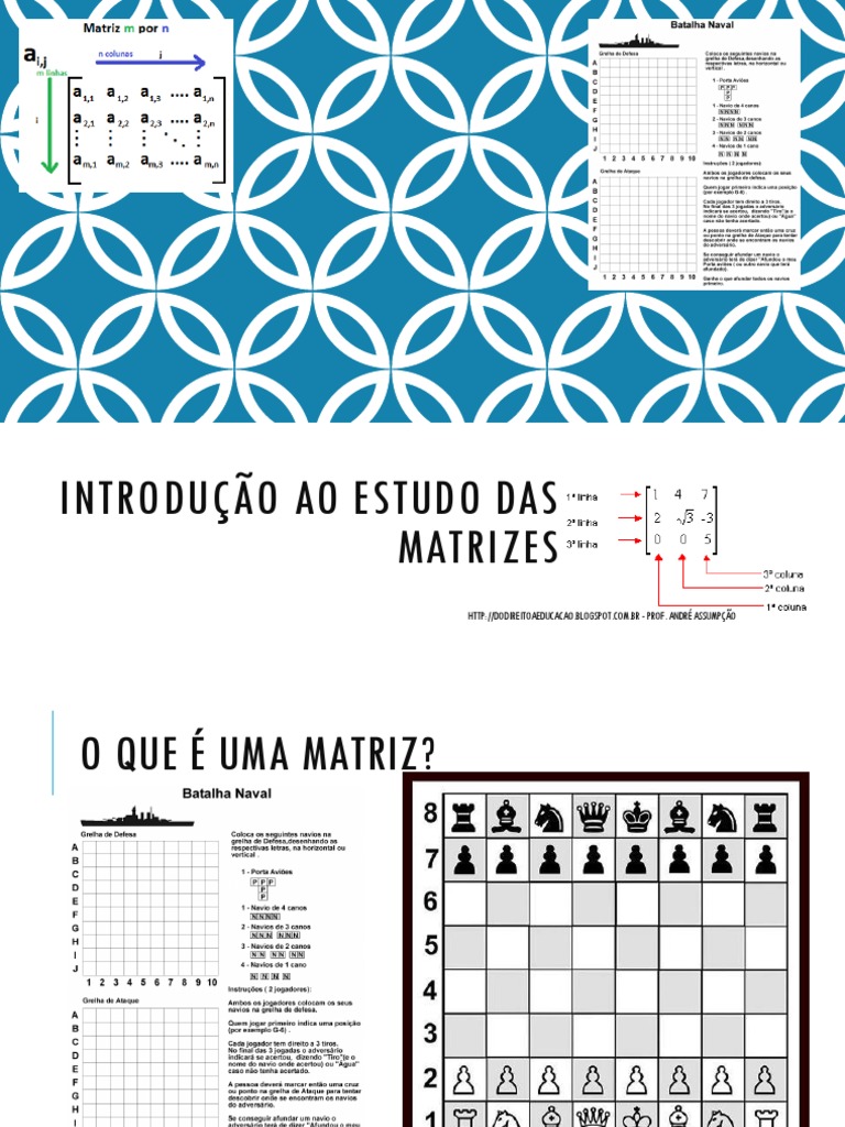 Introdução às Matrizes: Conceitos Básicos e Operações Fundamentais ...