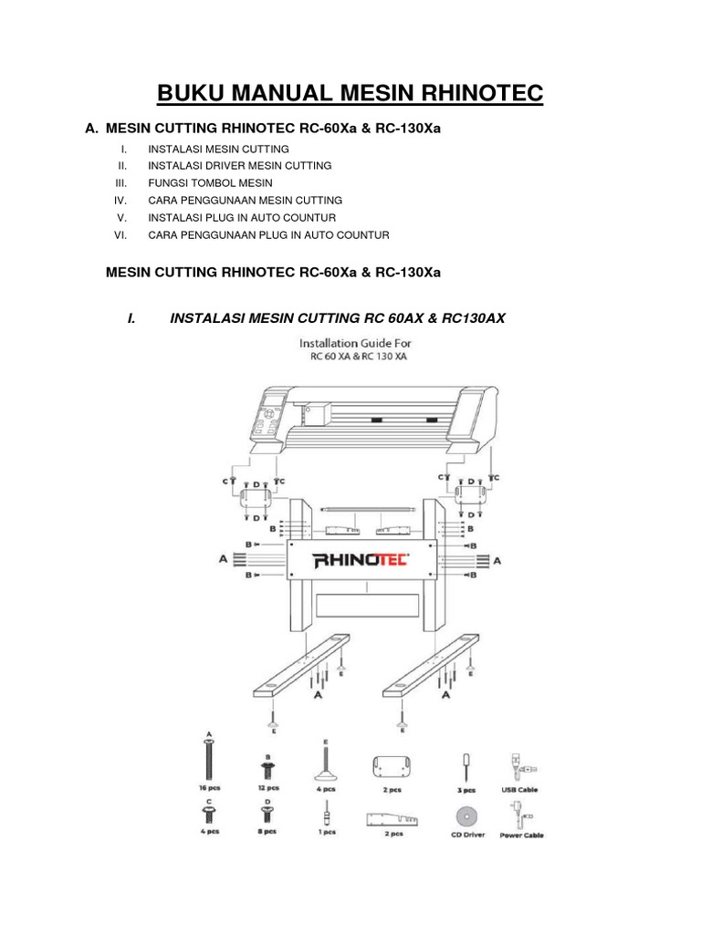 Rhinotec Cutting | PDF
