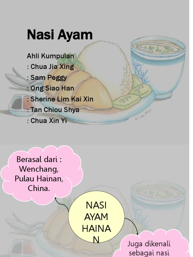 Sejarah Nasi Ayam | PDF