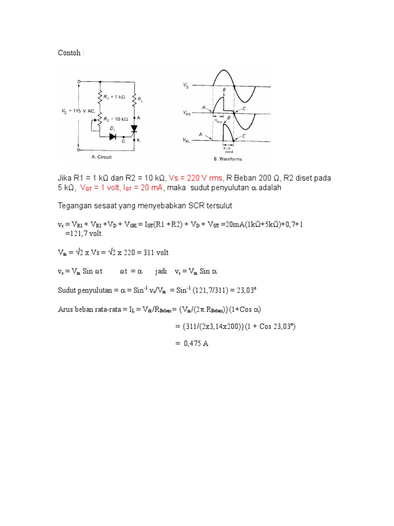 Contoh Soal SCR | PDF