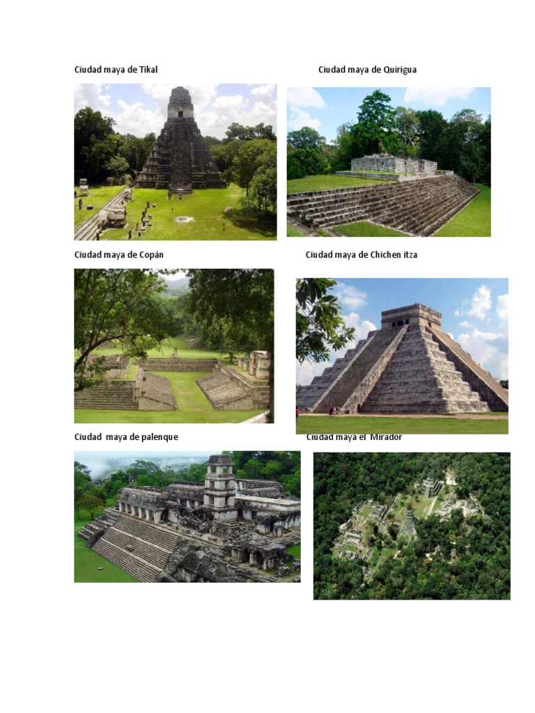Ciudades Mayas | PDF
